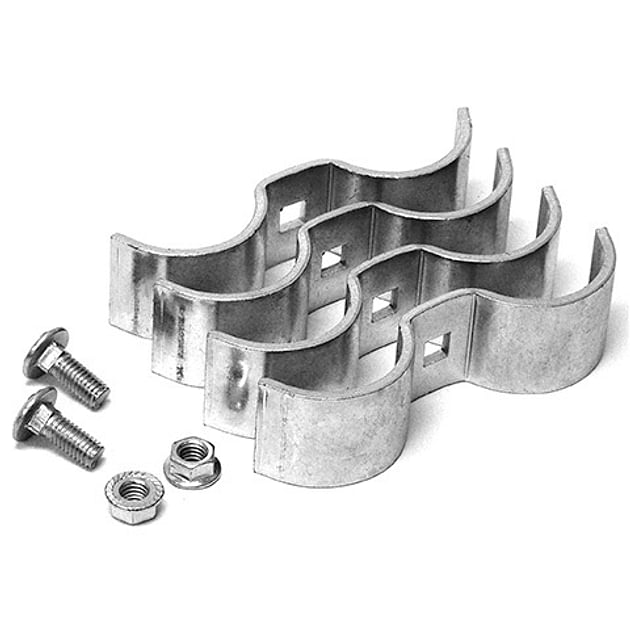 Behlen Country | Galvanized Butterfly Clamps for 2" Tubing (2 pr)